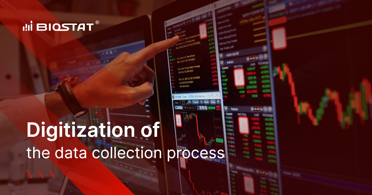 Digitization of the data collection process