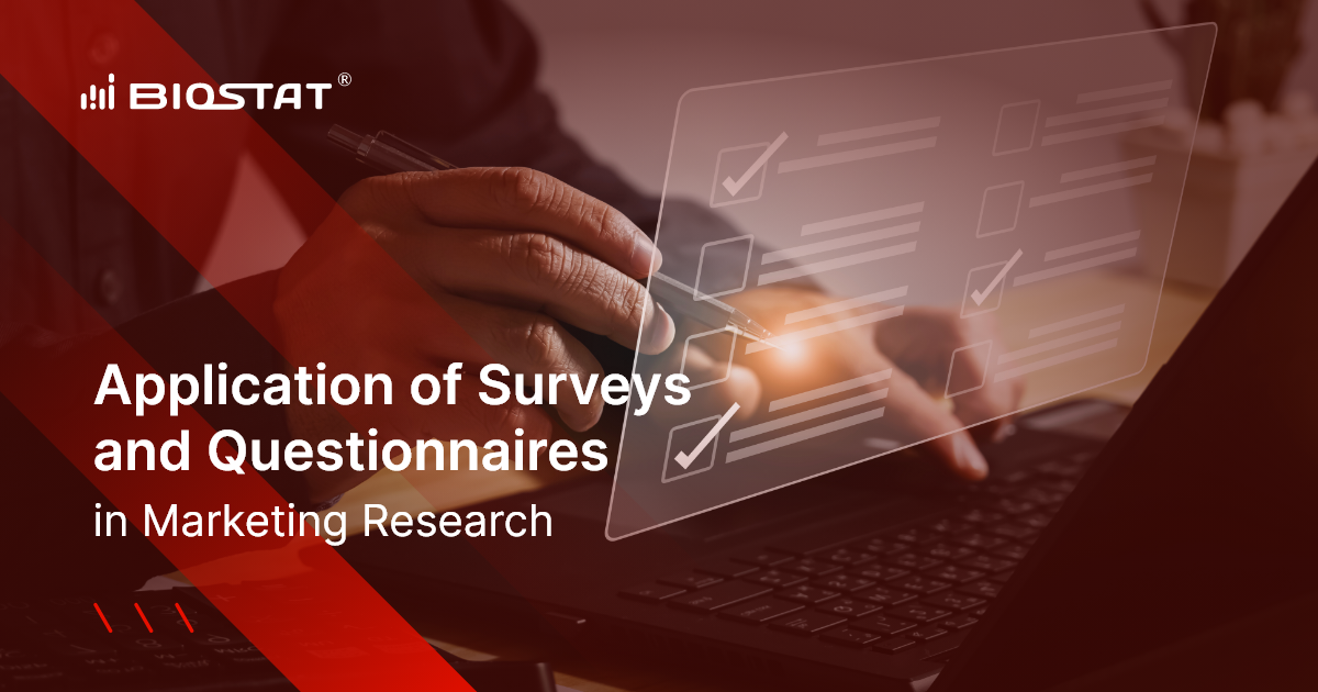 Application of surveys and questionnaires in marketing research